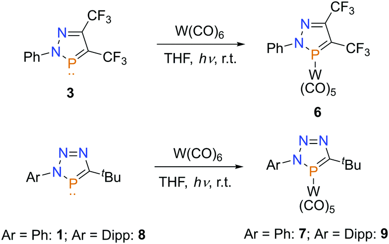 A new access to diazaphospholes via cycloaddition–cycloreversion ...
