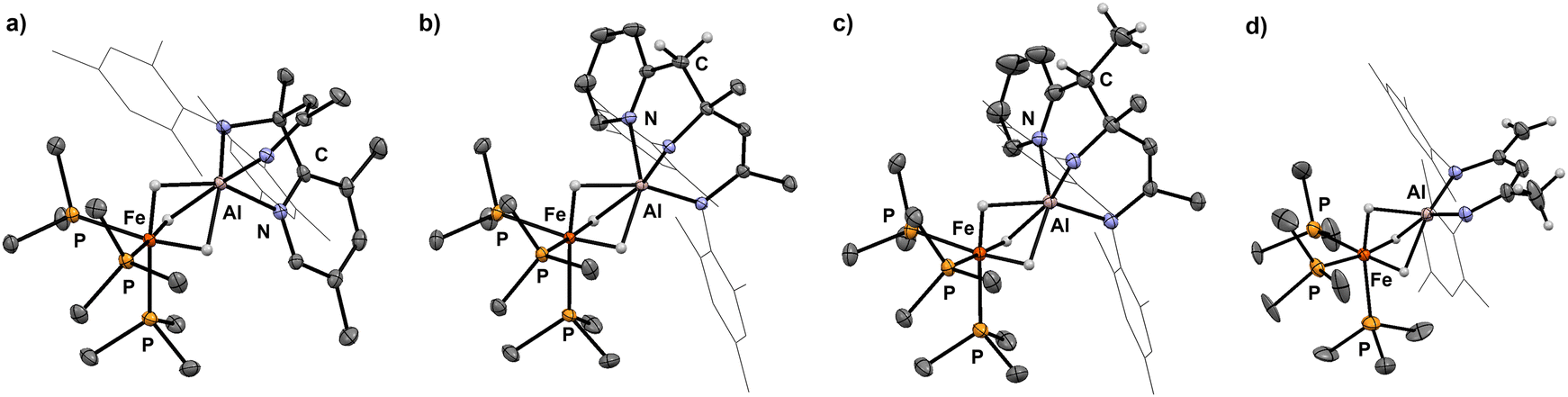 Diverse reactivity of an iron–aluminium complex with substituted ...