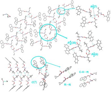 Supramolecular synthon hierarchy in cyclopropyl-containing peptide ...