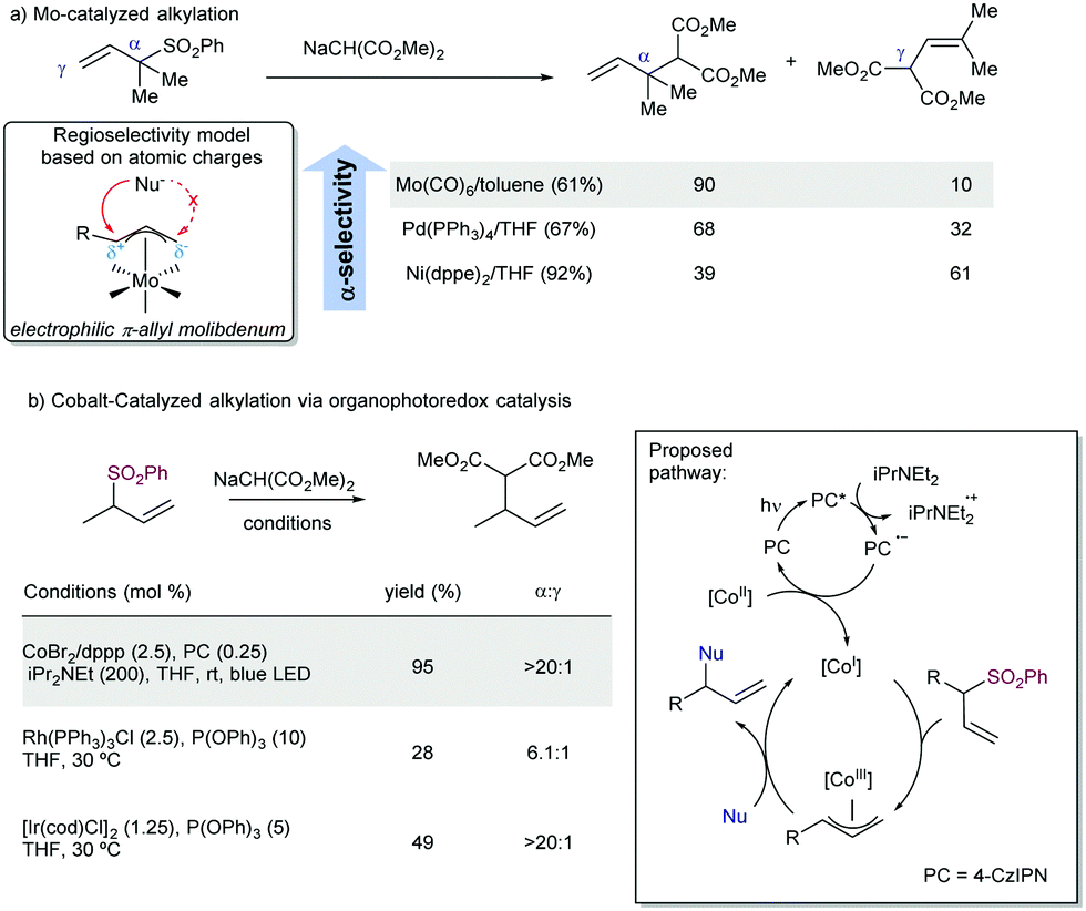 Beyond classical sulfone chemistry: metal- and photocatalytic ...