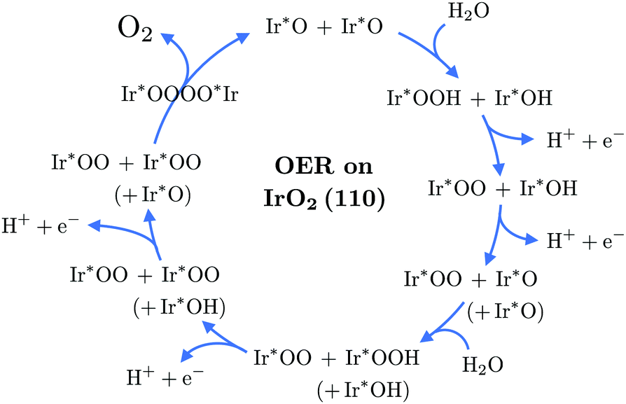 The Ir–OOOO–Ir transition state and the mechanism of the oxygen ...