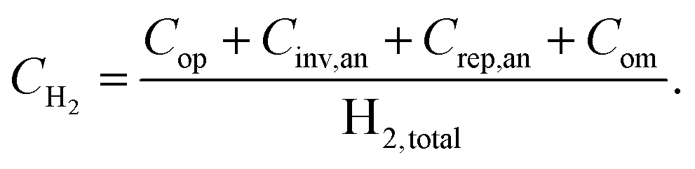 Large-scale hydrogen production via water electrolysis: a techno ...