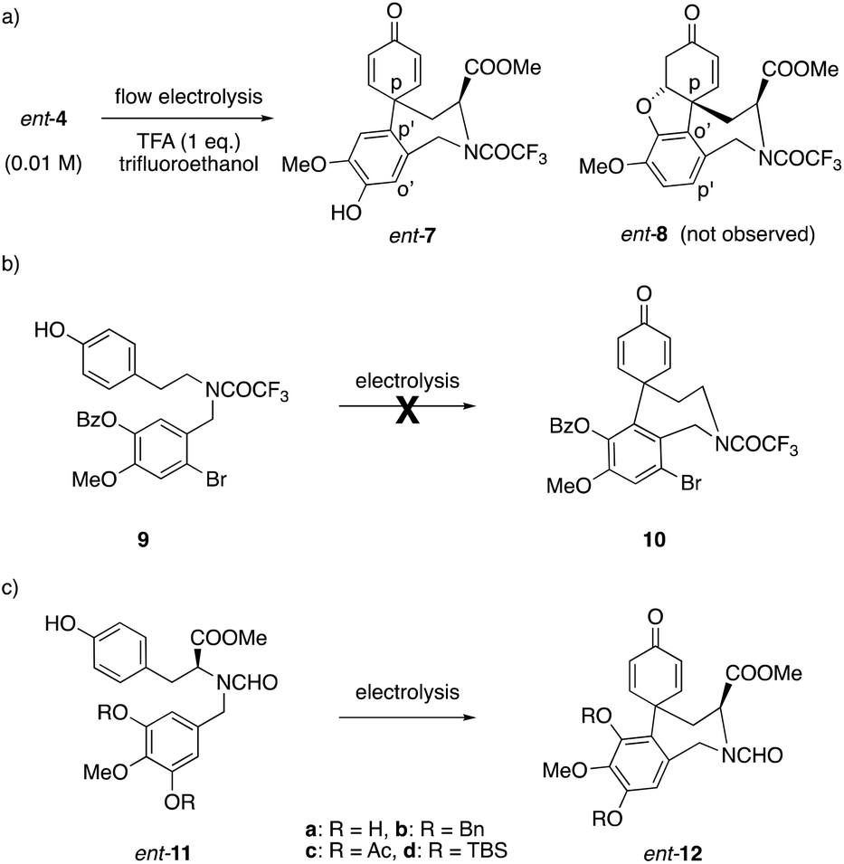 Biomimetic total synthesis of (−)-galanthamine via intramolecular ...