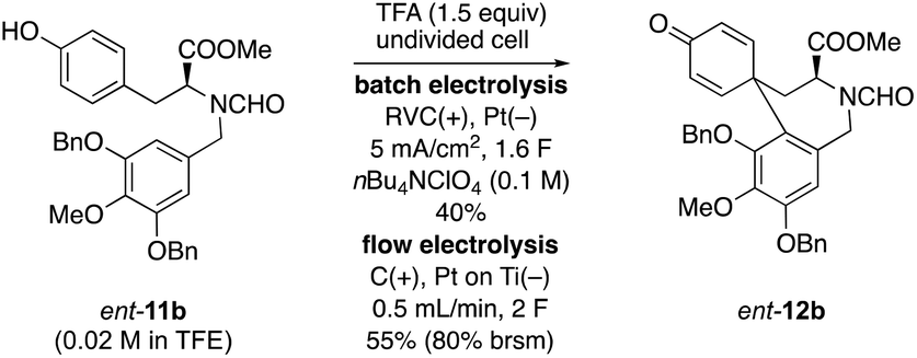 Biomimetic total synthesis of (−)-galanthamine via intramolecular ...