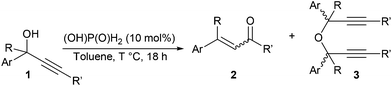Meyer–Schuster rearrangement of propargylic alcohols mediated by ...