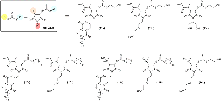 Direct routes to functional RAFT agents from substituted N -alkyl ...