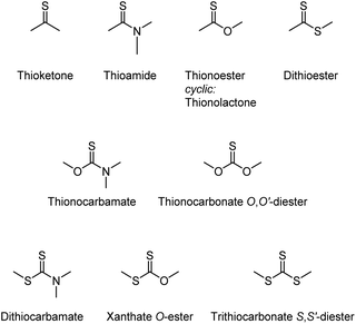 Thiocarbonyl chemistry in polymer science - Polymer Chemistry (RSC ...
