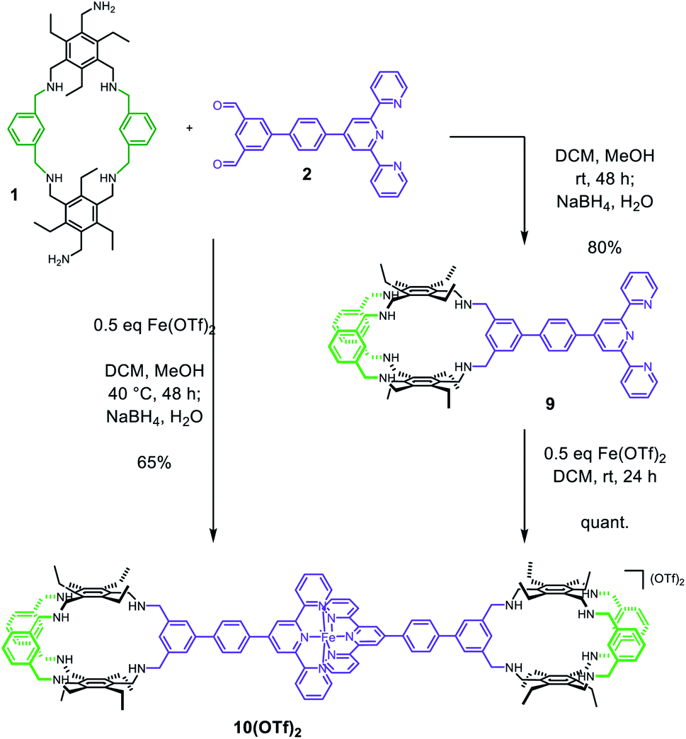 Synthesis of an Fe(terpy-cage) 2 dumbbell - RSC Advances (RSC ...