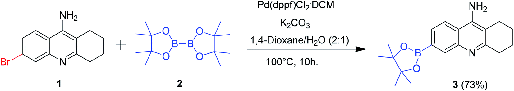 Towards novel tacrine analogues: Pd(dppf)Cl 2 ·CH 2 Cl 2 catalyzed ...