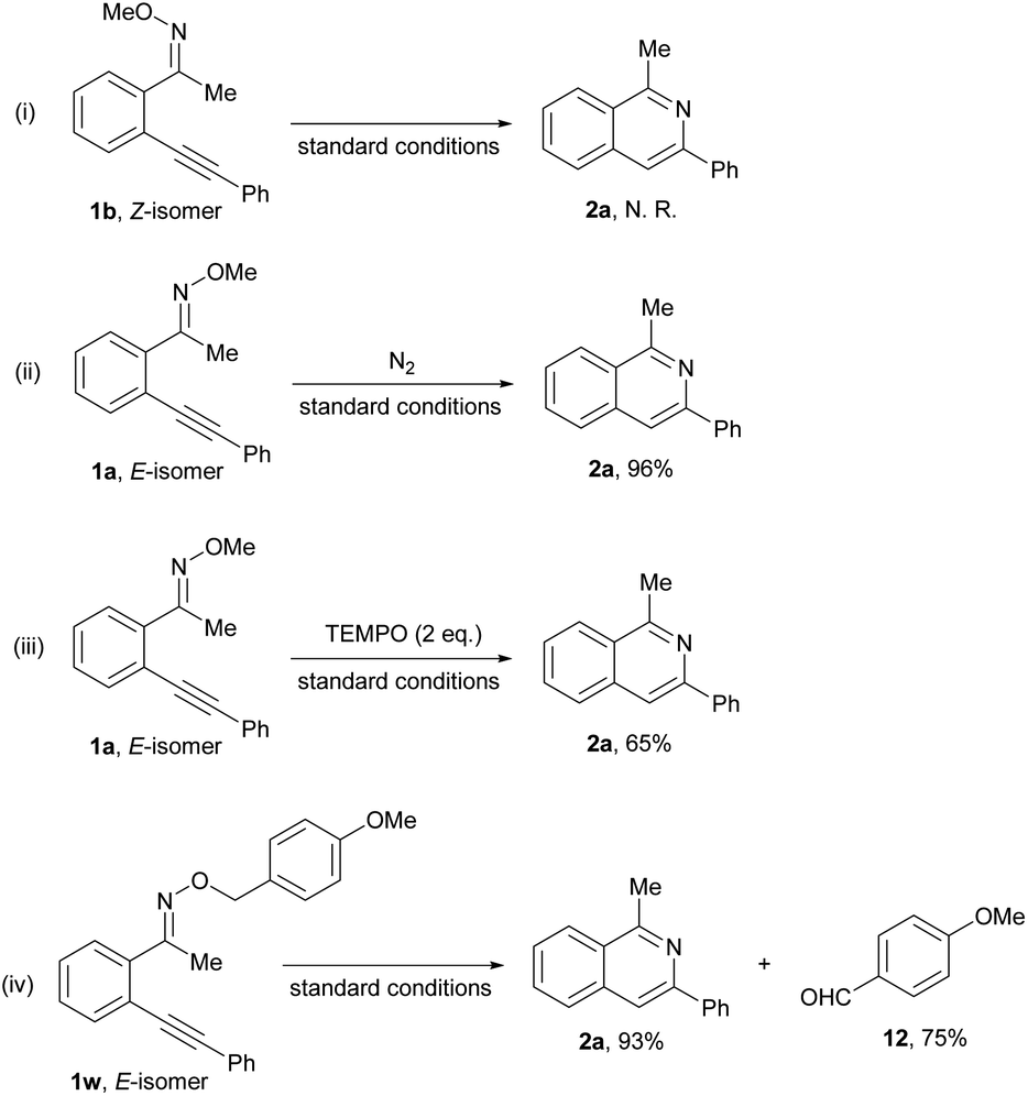 Facile synthesis of isoquinolines and isoquinoline N -oxides via a copper-catalyzed ...