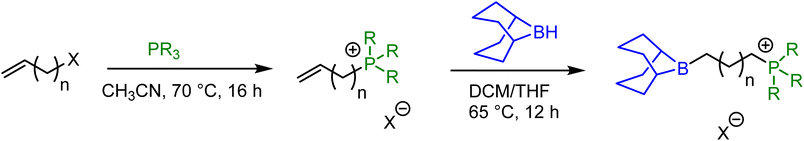 Bifunctional organoboron–phosphonium catalysts for coupling reactions ...