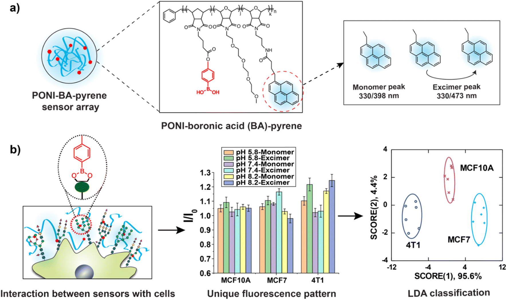 Direct discrimination of cell surface glycosylation signatures using a ...