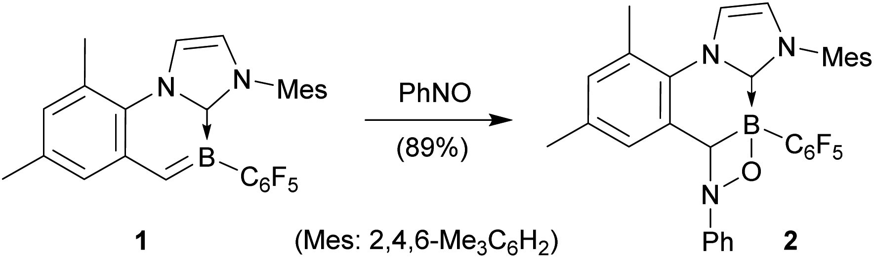 Generation of boryl-nitroxide radicals from a boraalkene via the ...