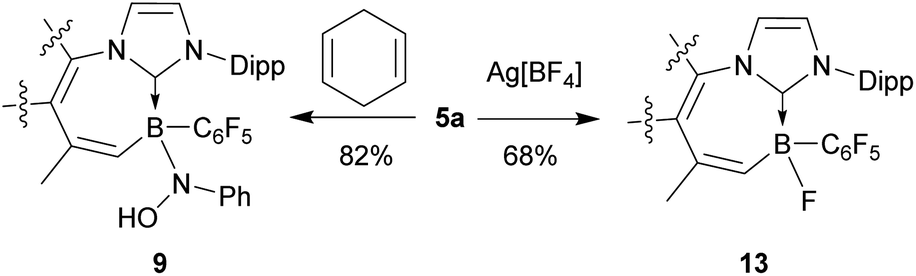Generation of boryl-nitroxide radicals from a boraalkene via the ...