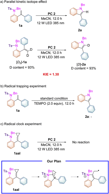 Visible-light-induced indole synthesis via intramolecular C–N bond ...