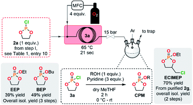 Accelerating the end-to-end production of cyclic phosphate monomers ...