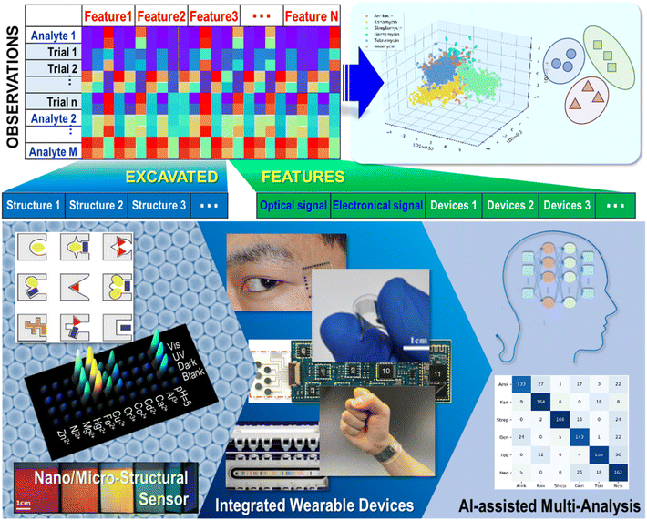 Multi-analyte sensing strategies towards wearable and intelligent ...