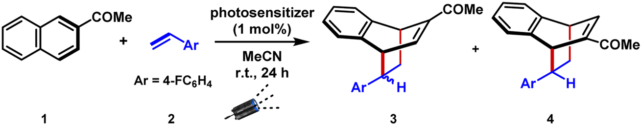 Intermolecular dearomative [4 + 2] cycloaddition of naphthalenes via ...