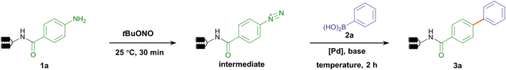 Aryl diazonium intermediates enable mild DNA-compatible C–C bond ...