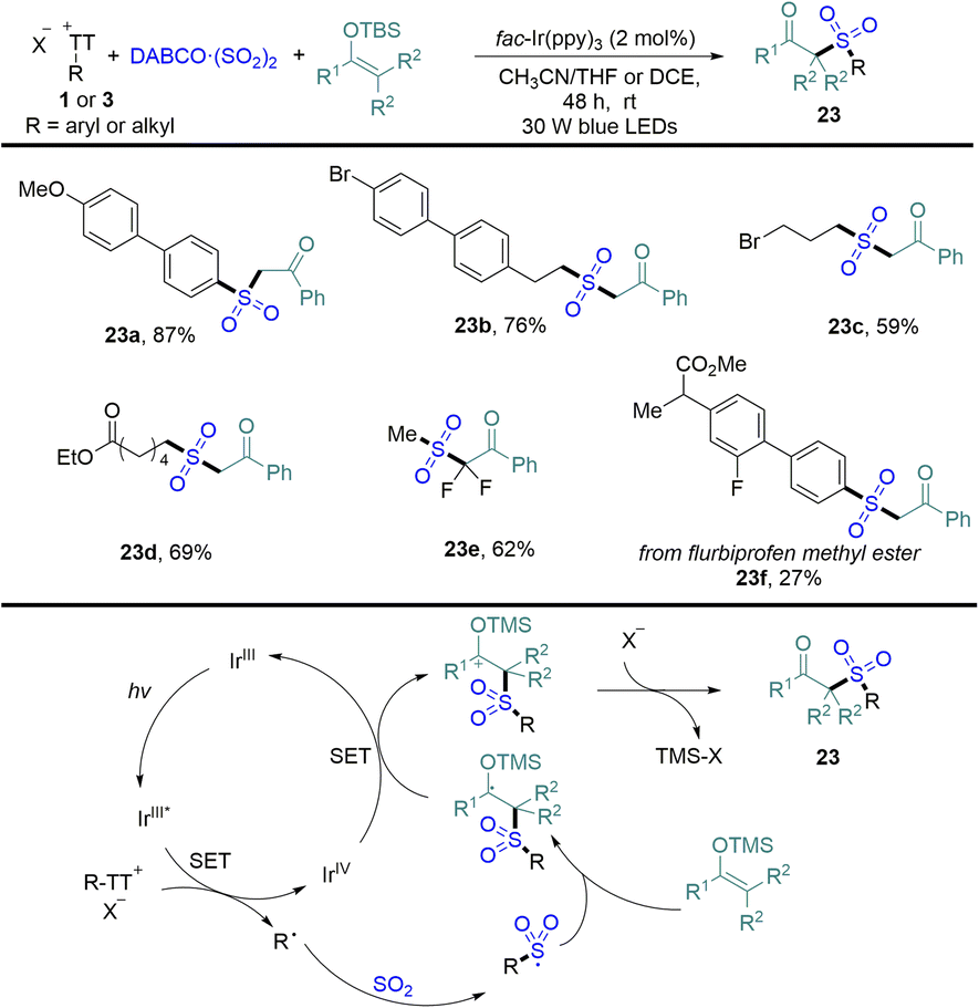 Organothianthrenium salts: synthesis and utilization - Chemical Science ...