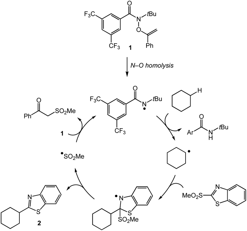 Heteroarylation of unactivated C–H bonds suitable for late-stage ...