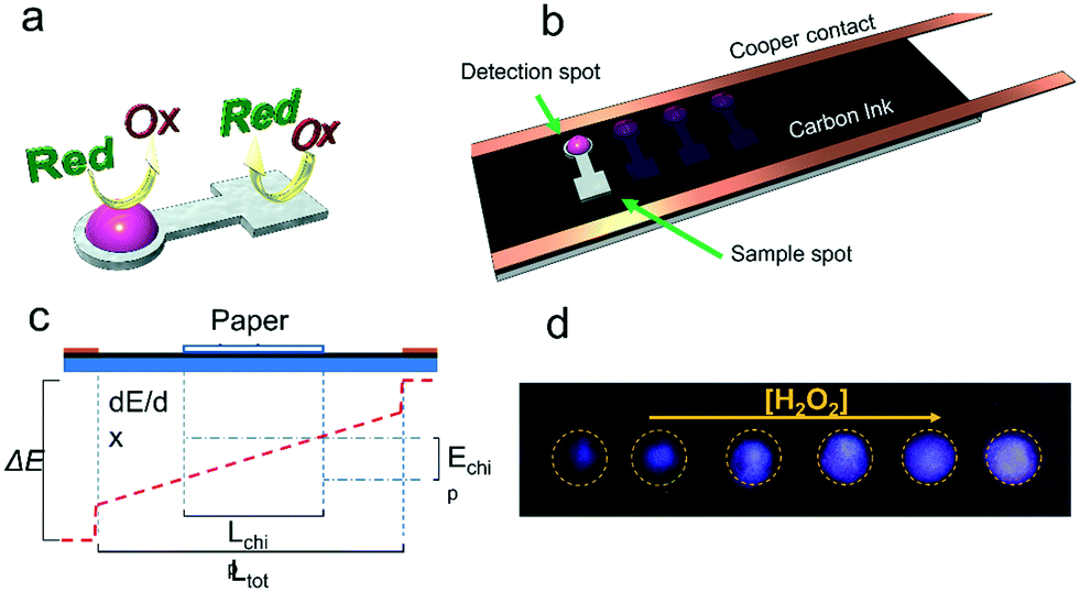 From glow-sticks to sensors: single-electrode electrochemical detection ...