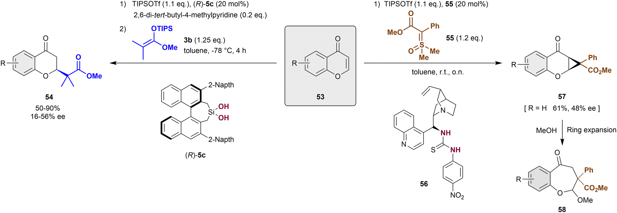 Enantioselective dearomatization reactions of heteroarenes by anion ...