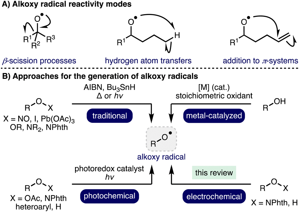 Electrochemical generation and utilization of alkoxy radicals ...