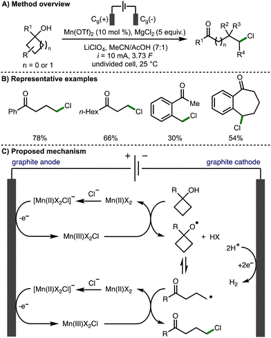 Electrochemical generation and utilization of alkoxy radicals ...