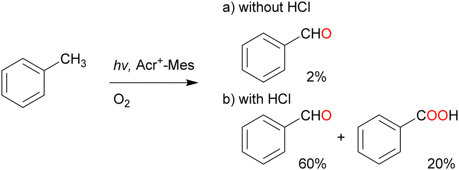 Chlorine-radical-mediated C–H oxygenation reaction under light ...