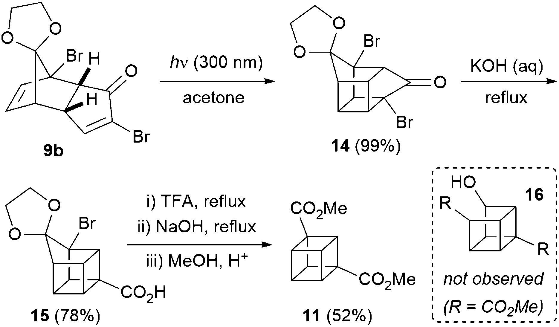 A practical synthesis of 1,3-disubstituted cubane derivatives ...