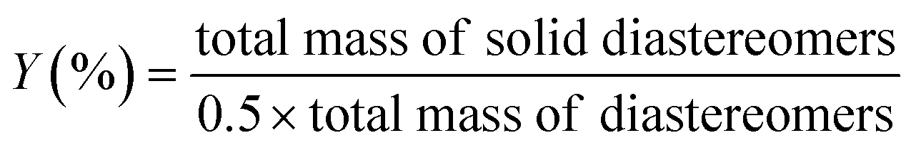 Design of diastereomeric salt resolution via multicomponent system ...