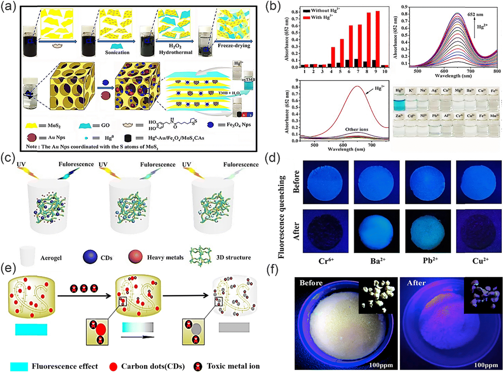 Current trends in the detection and removal of heavy metal ions using ...