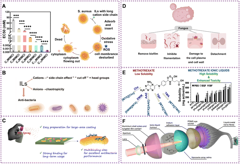 Ionic liquids revolutionizing biomedicine: recent advances and emerging ...