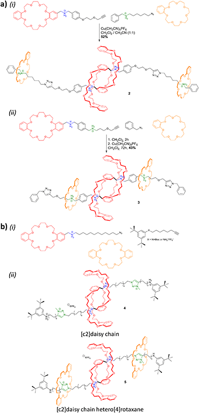 Daisy chain architectures: from discrete molecular entities to polymer ...