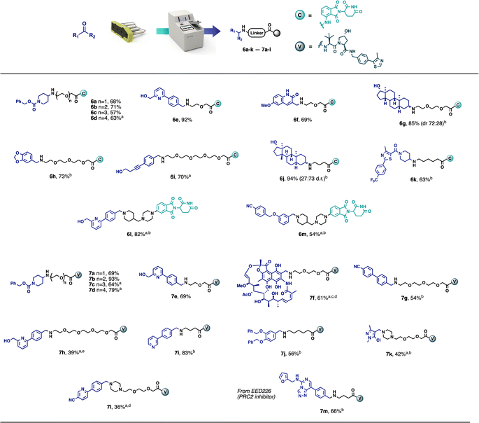 Capsule-based automated synthesis for the efficient assembly of PROTAC ...
