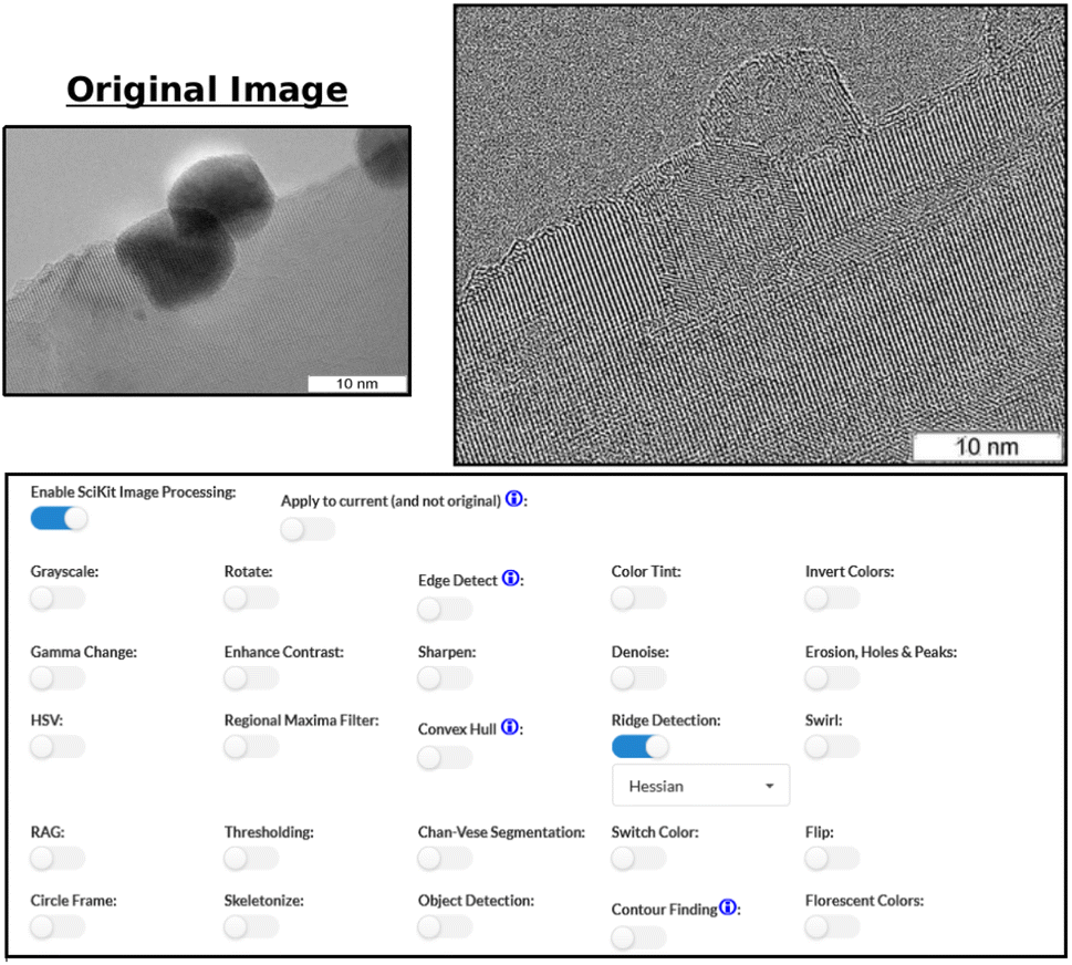 Improving scientific image processing accessibility through development ...