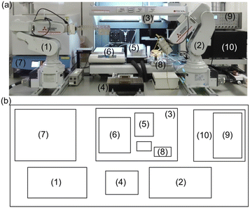 An automatic robot system for machine learning–assisted high-throughput ...