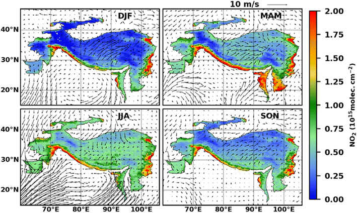 Trends in atmospheric pollution in the Third Pole: analyses of ...
