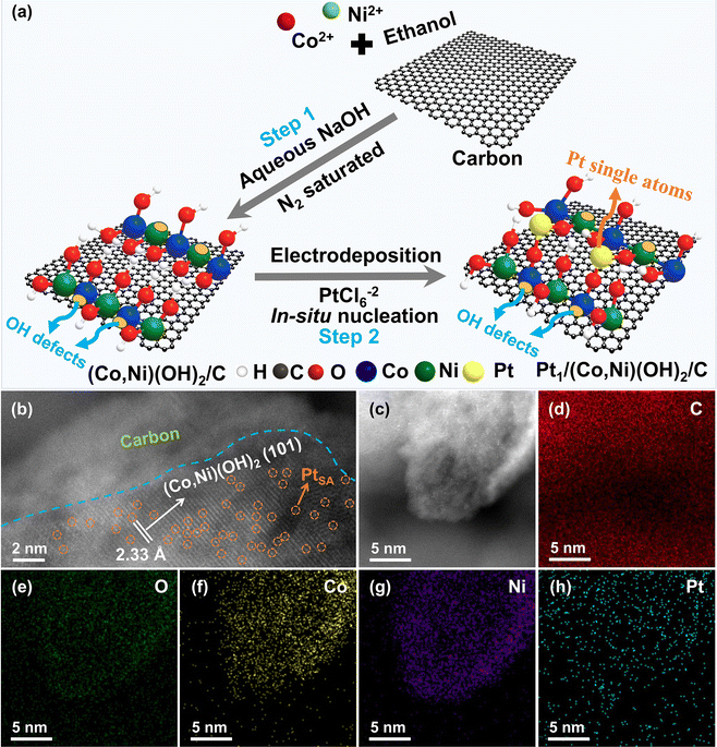 Effective electronic tuning of Pt single atoms via heterogeneous atomic ...