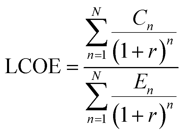 The levelized cost of electricity from perovskite photovoltaics ...
