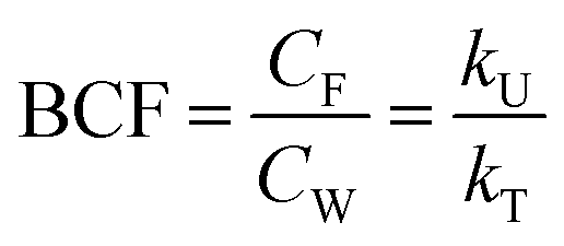 A framework for understanding the bioconcentration of surfactants in ...
