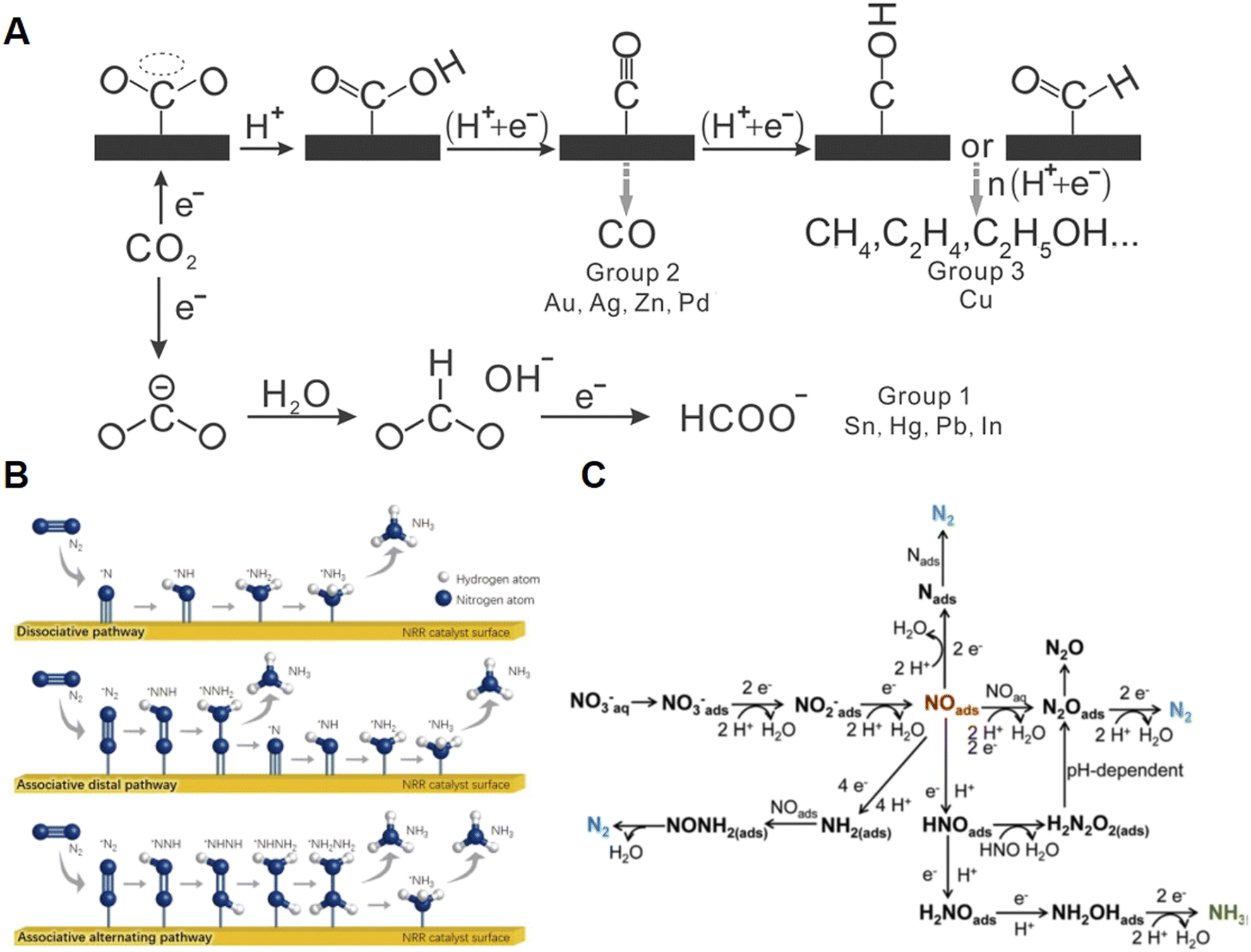 Multicomponent catalyst design for CO 2 /N 2 /NO x electroreduction - Industrial Chemistry ...