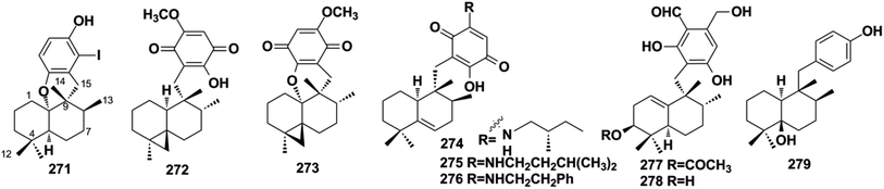 Natural sesquiterpene quinone/quinols: chemistry, biological activity ...