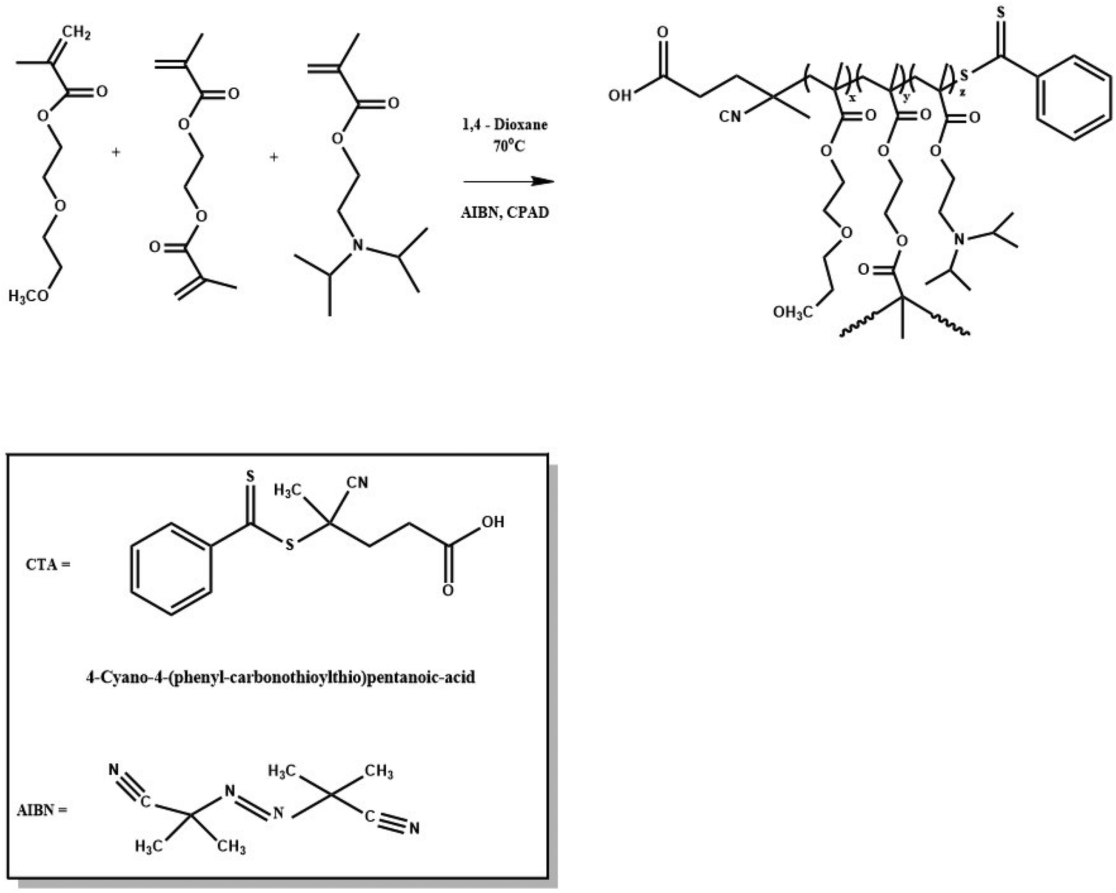 Thermo- and pH-responsive poly[(diethylene glycol methyl ether ...