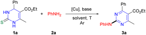 Copper-promoted dehydrosulfurative carbon–nitrogen cross-coupling with ...