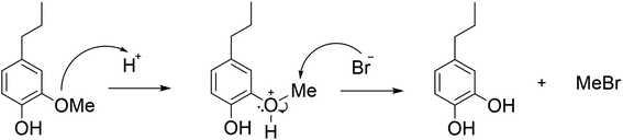 Efficient O -demethylation of lignin-derived aromatic compounds under ...
