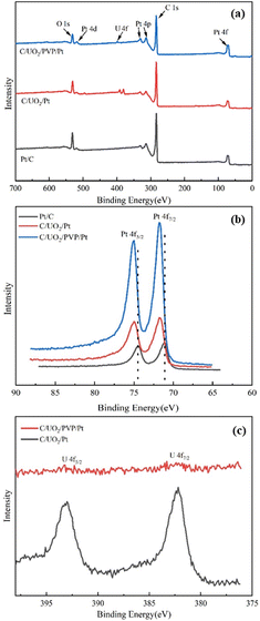 Formation of a PVP-protected C/UO 2 /Pt catalyst in a direct ethanol ...