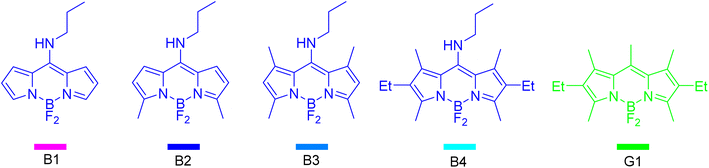 Fluorescent organometallic dyads and triads: establishing spatial ...
