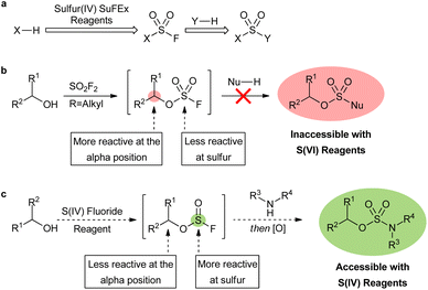 Sulfur( iv ) reagents for the SuFEx-based synthesis of substituted ...